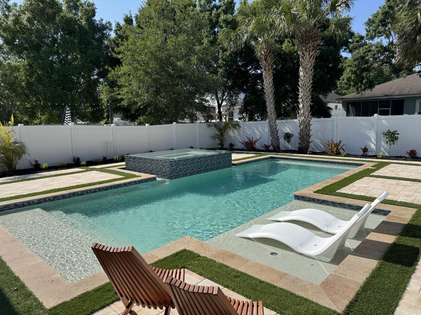 Champagne Spa Pool Construction | South Tampa FL